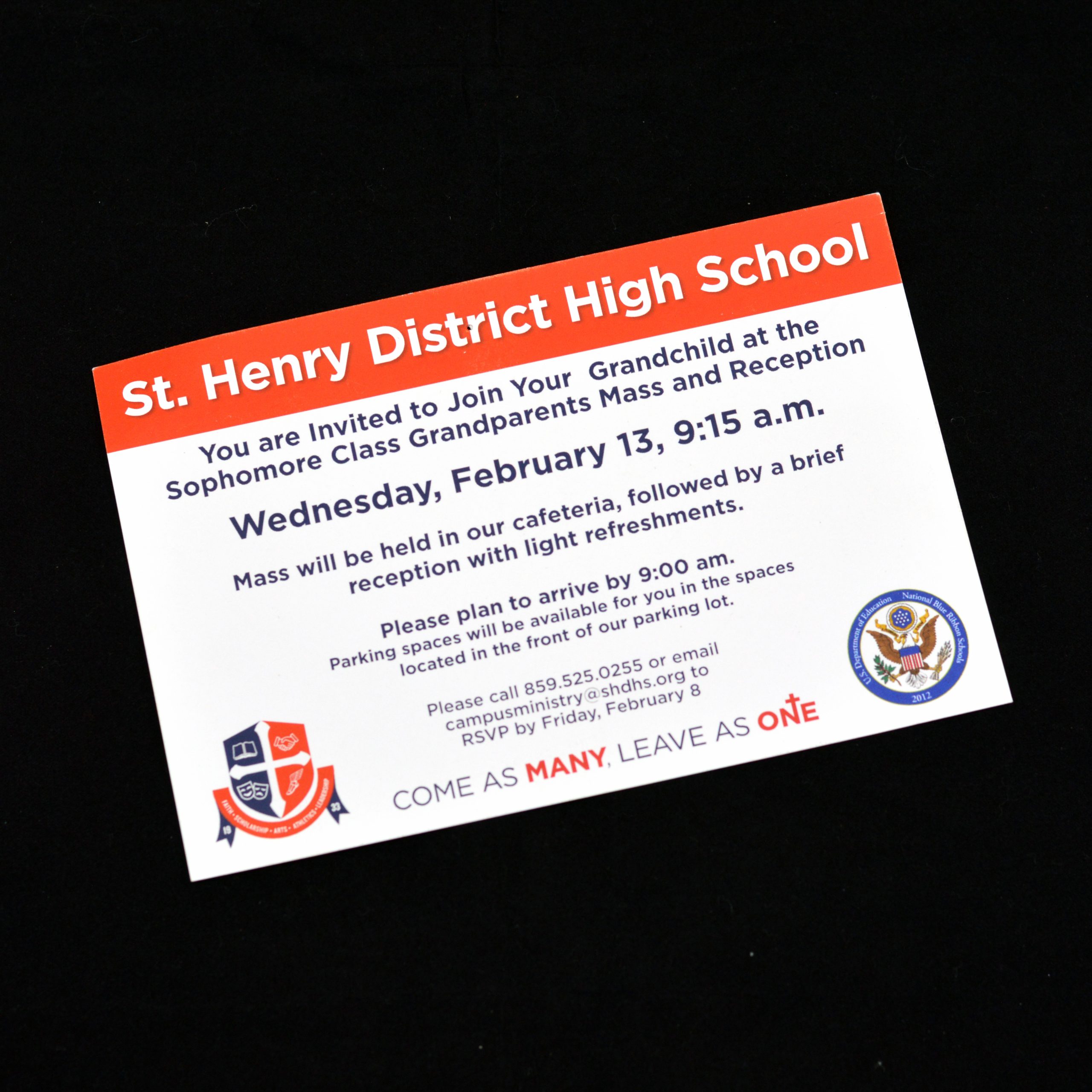 High School Event Invitation – Evolution creative solutions