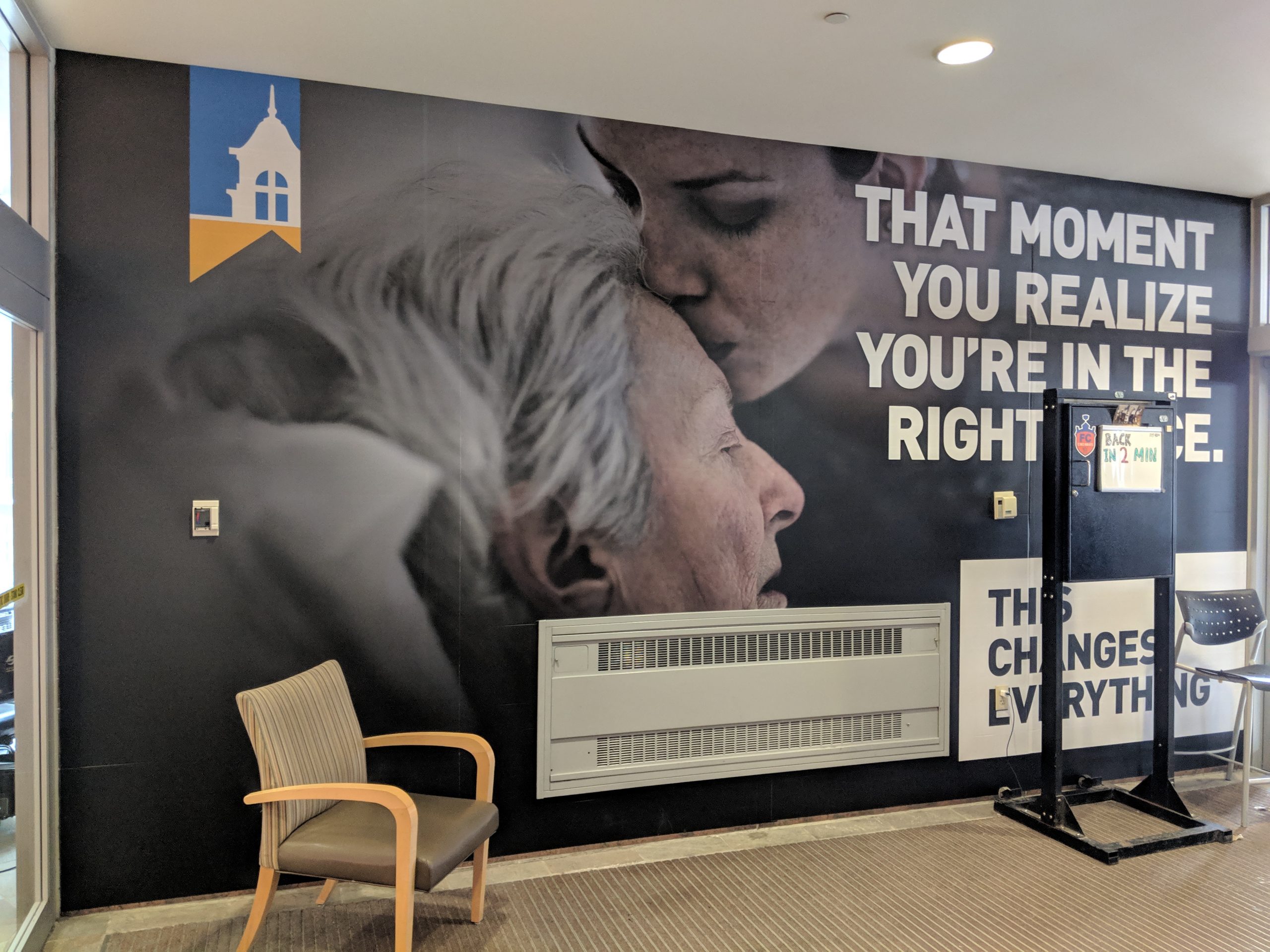 Wall and Elevator Signage – Evolution creative solutions