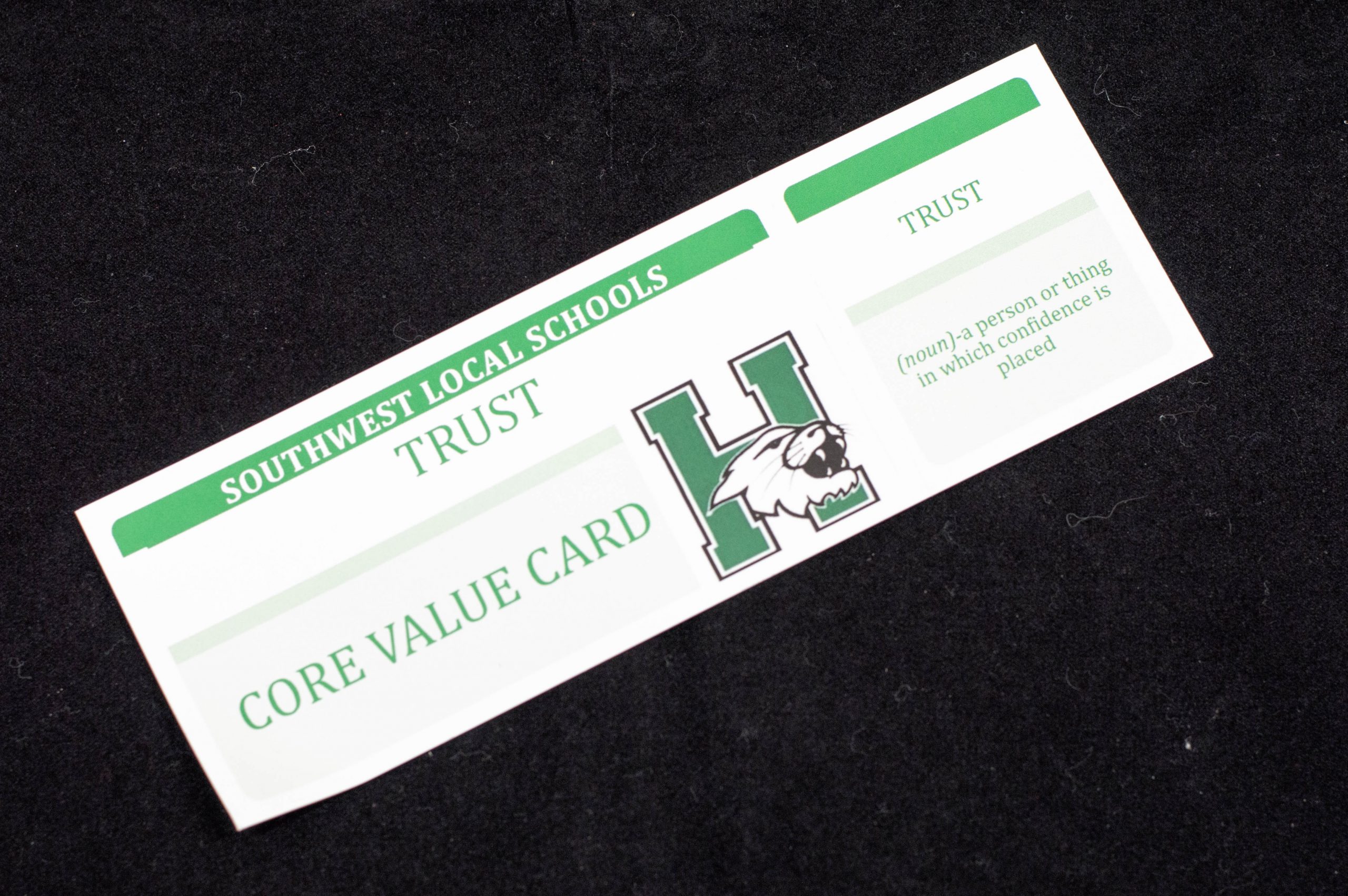 Perforated Core Value Card – Evolution creative solutions