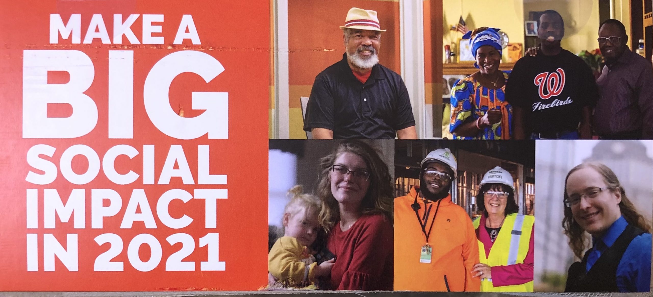 Engaging Fundraising Postcard – Evolution creative solutions