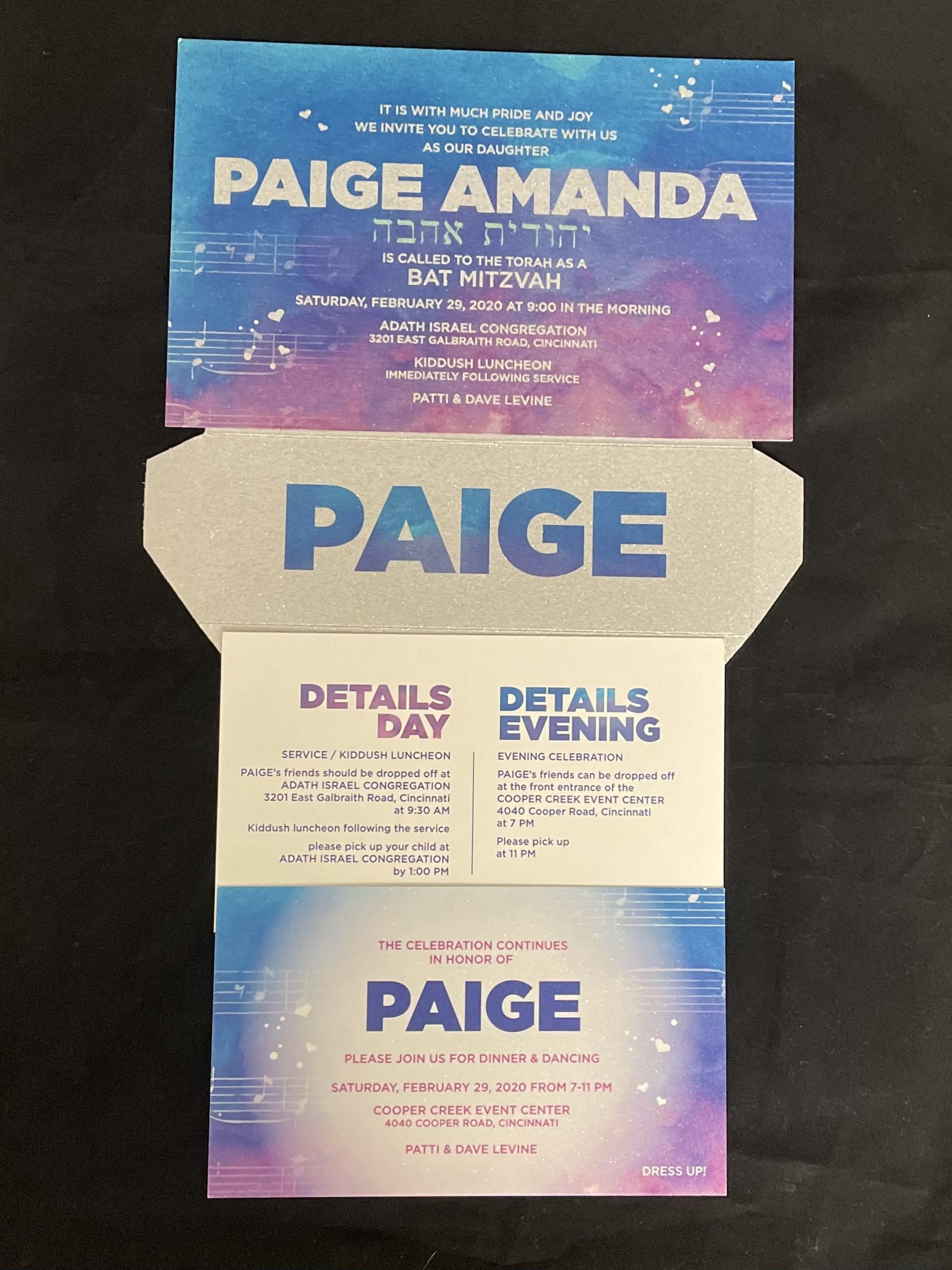 Dazzle Guests with Invitations Made from Glitter Sheen Paper ...